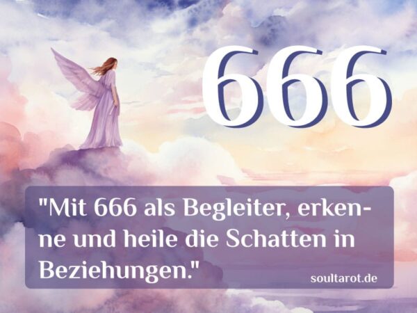 Wunderschöne Engelszahl 666 Bedeutung Liebe Bild